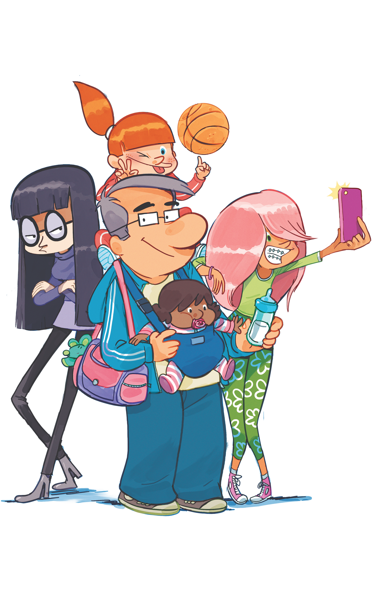 DAD, série de bande dessinée de Nob - Éditions Dupuis