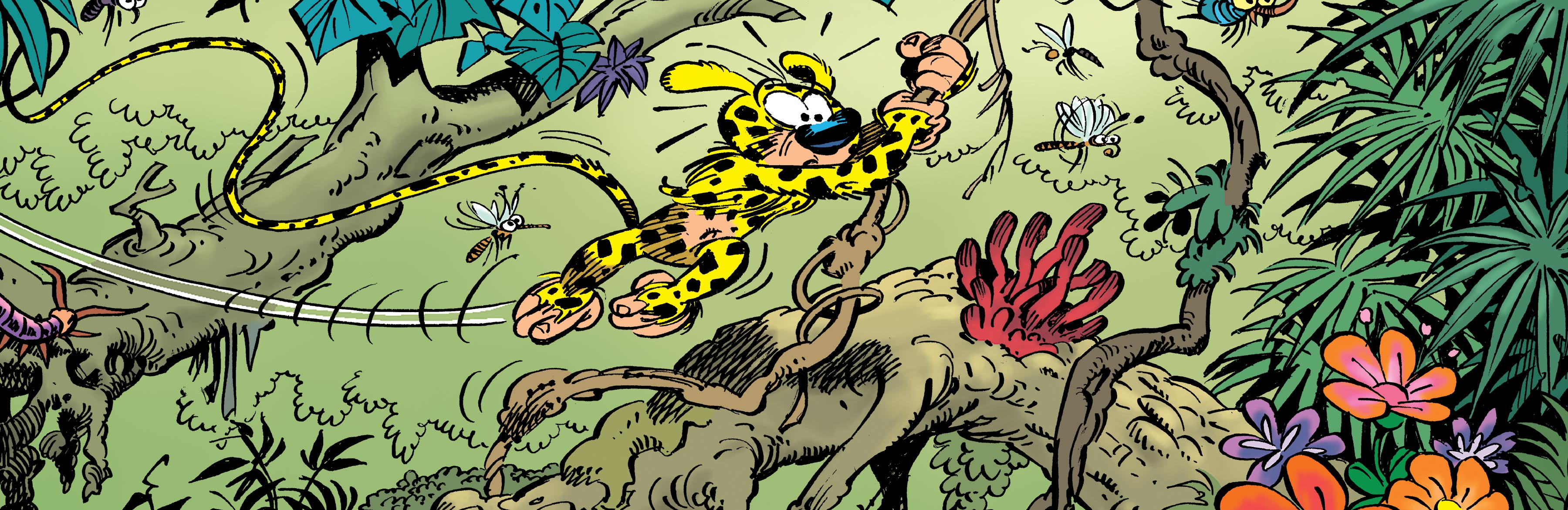 MARSUPILAMI, série de bande dessinée de Franquin, Batem, Colman ...